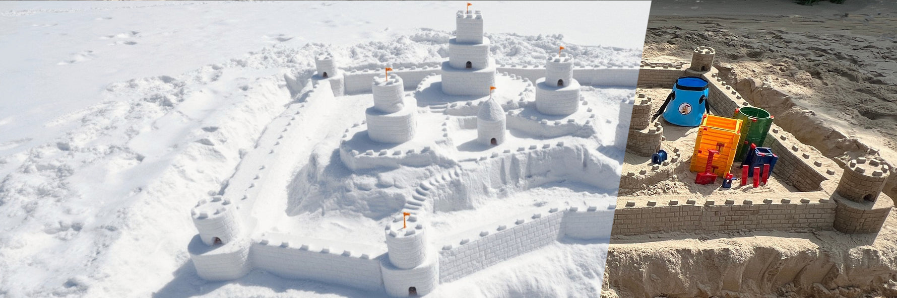 Sandcastle Building Kits | Build Epic Castles With Ease | Sandmasons